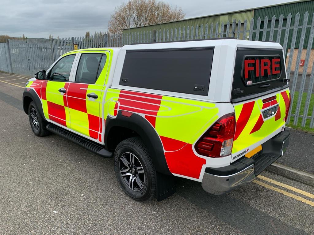 Toyota Hilux (Invincible) Fire Engine (Latest-Stock) - Ex Military ...
