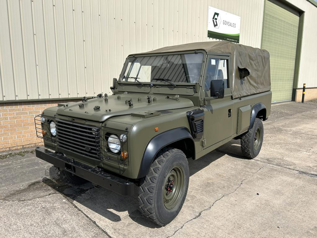 Land Rover Defender 110 Wolf LHD Soft Top - Ex Military vehicles for sale